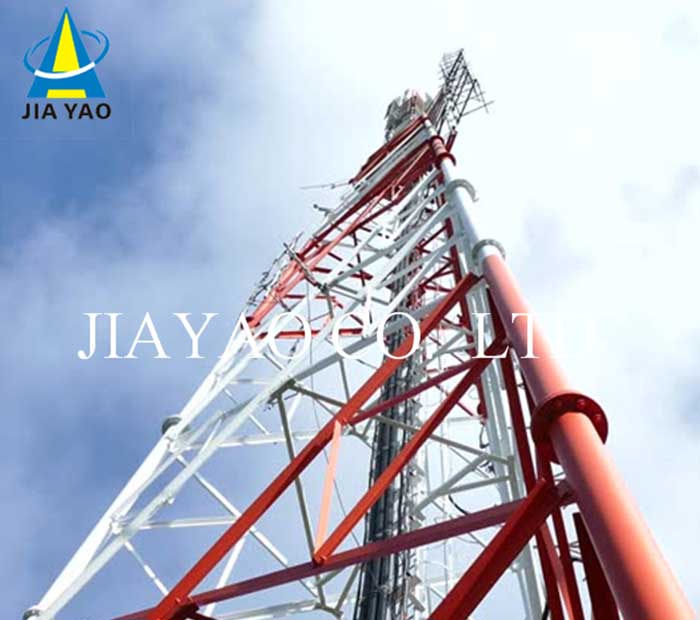 Tubular Steel Telecommunication Tower