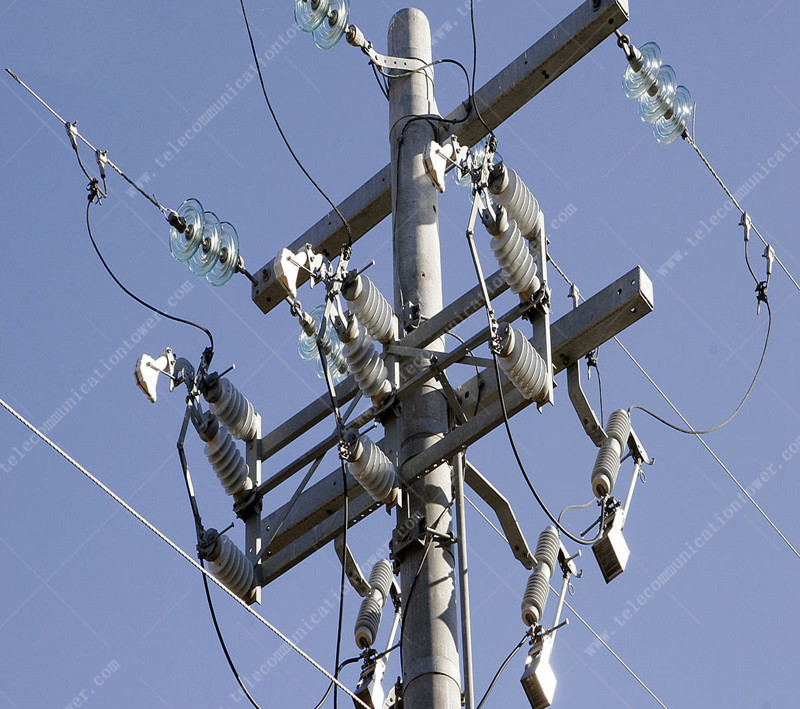 Manufacture A36 Material High Tension Power Distribution Tower ...